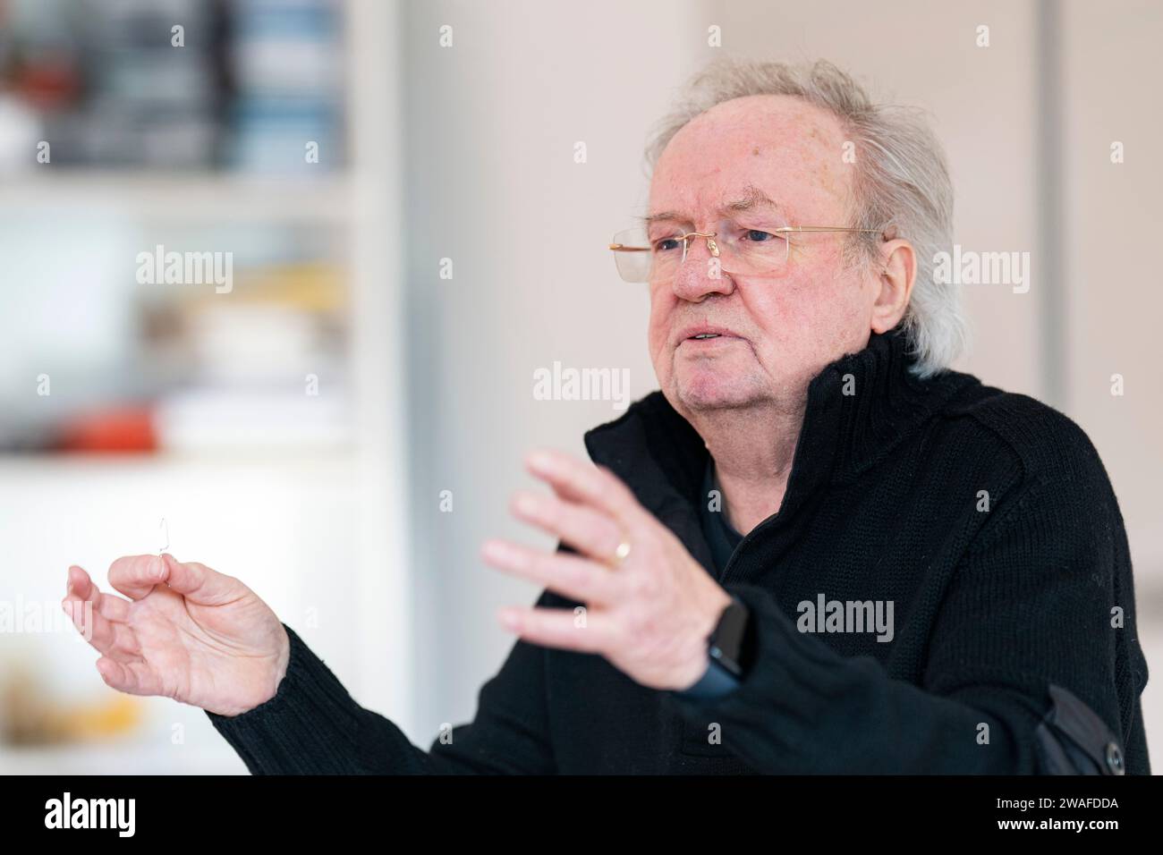 Neubiberg, Germany. 04th Jan, 2024. The film director and screenwriter ...