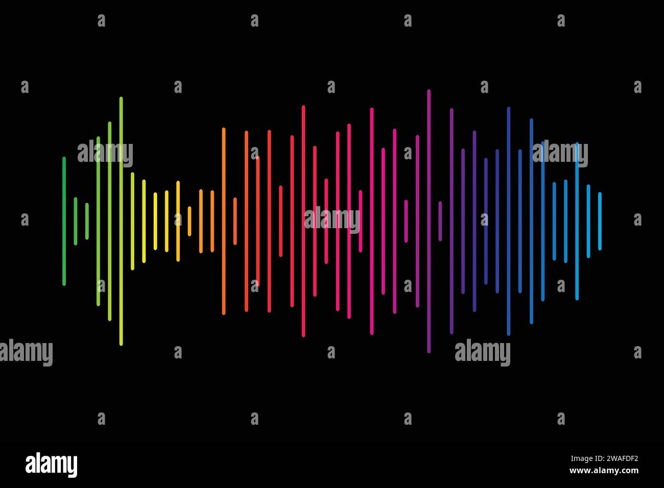 Playing audio equalizer Stock Vector Images - Alamy