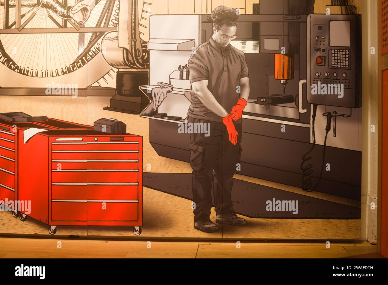 London museum development hi-res stock photography and images - Alamy