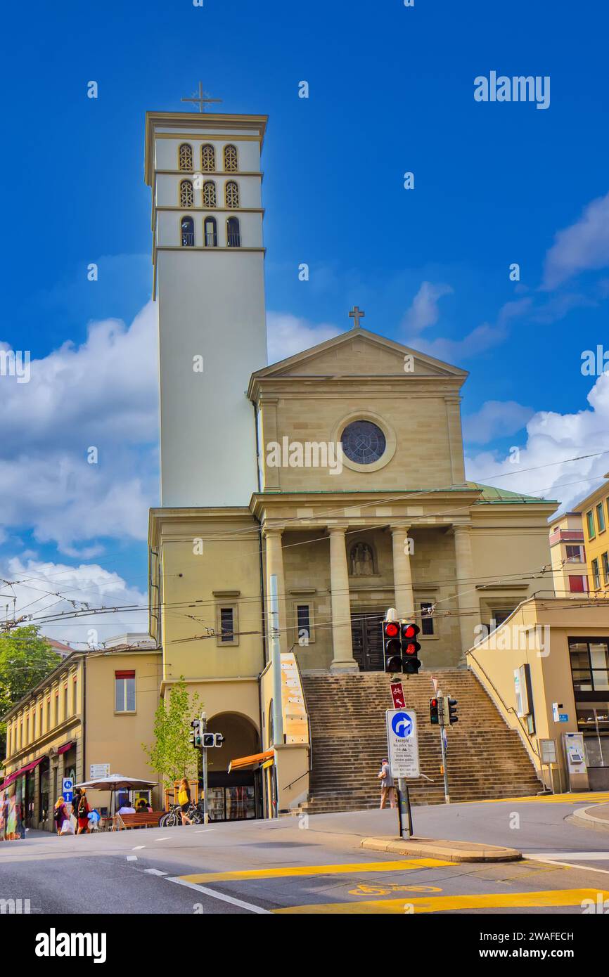 The Notre-Dame de l'Assomption basilica, commonly known as the Valentin ...