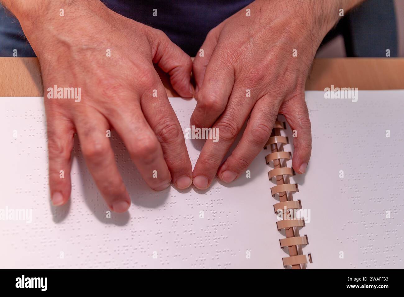 Tactile reading system hi-res stock photography and images - Alamy