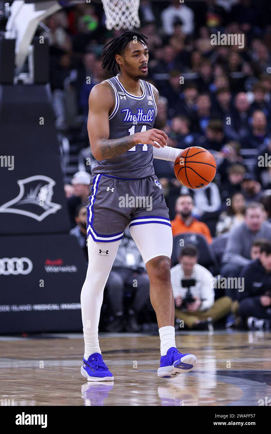 PROVIDENCE, RI - JANUARY 03: Seton Hall Pirates guard Dre Davis (14 ...