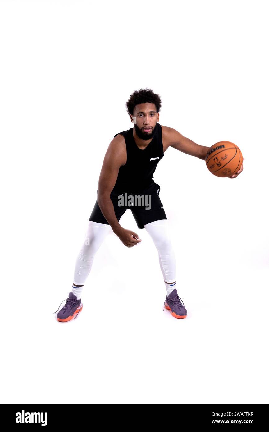 Tyler Hall poses for a portrait on September 26, 2022 in Dallas, Texas ...