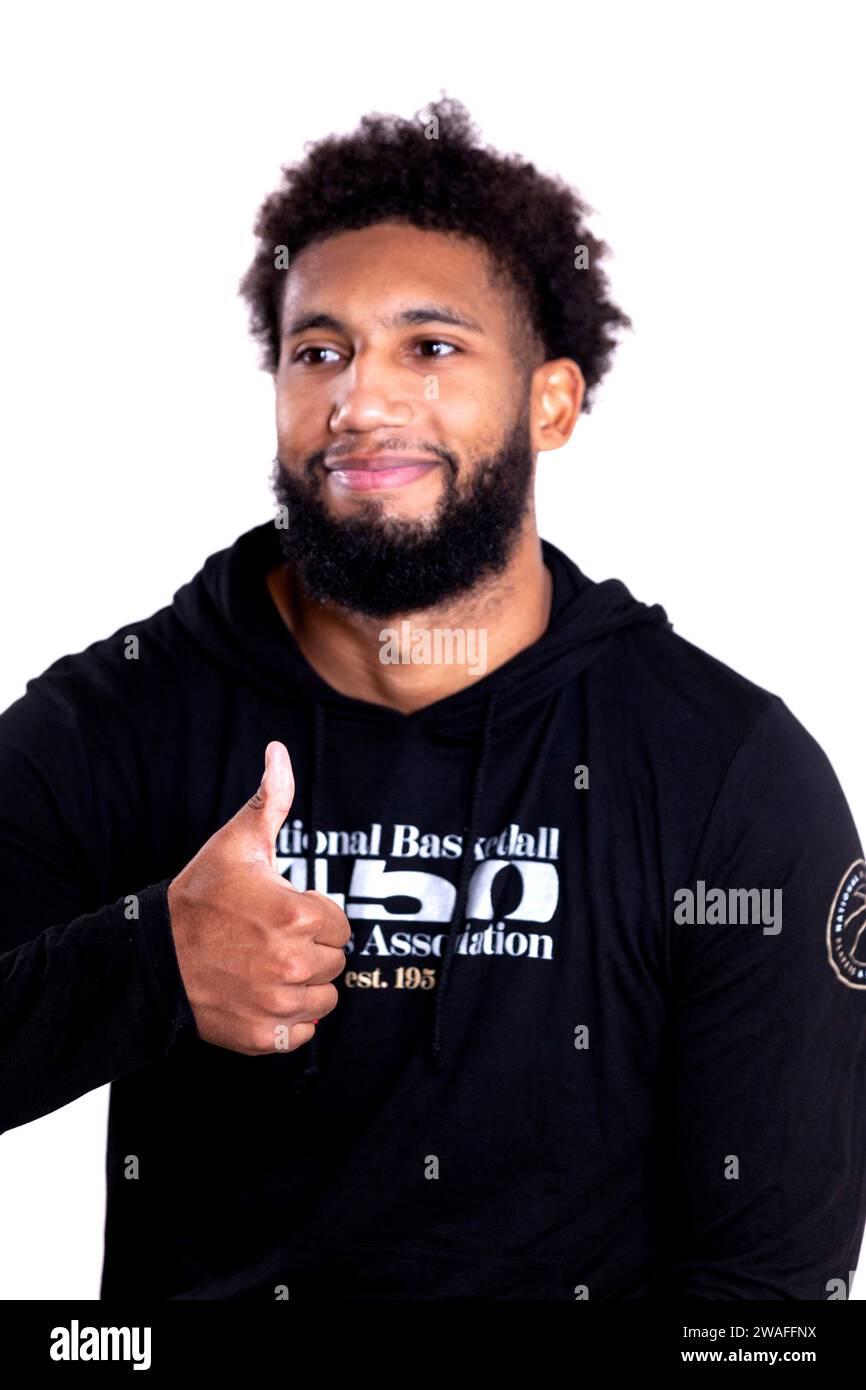 Tyler Hall poses for a portrait on September 26, 2022 in Dallas, Texas ...