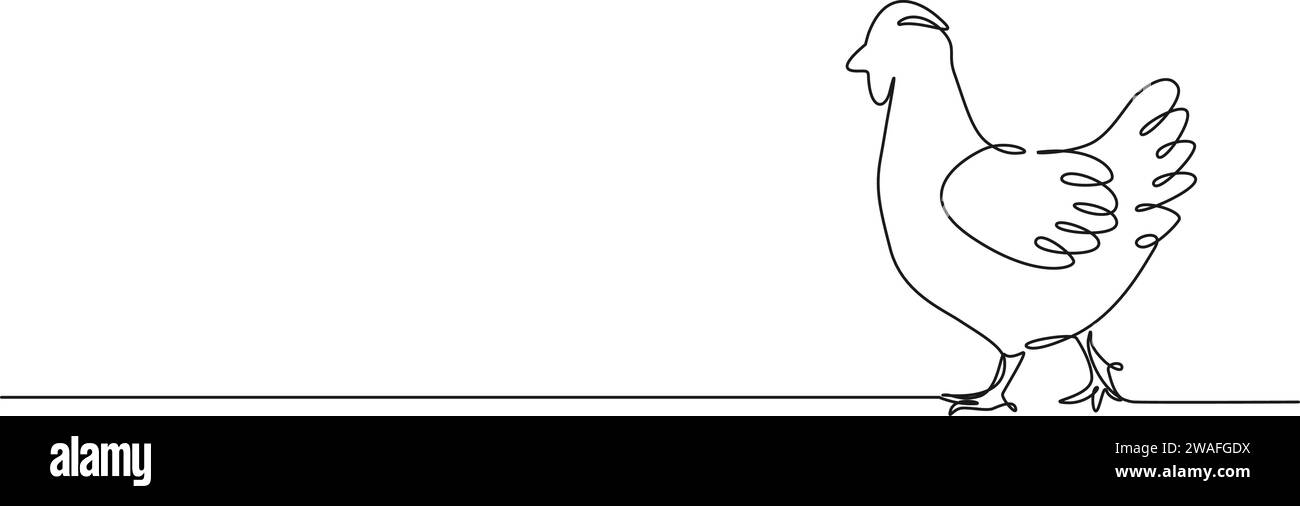 Bird line drawing hi-res stock photography and images - Alamy