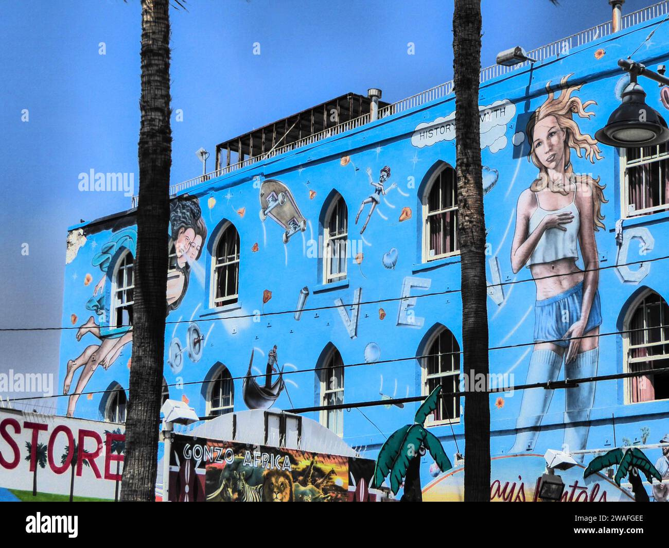 Oasis beach tower hi-res stock photography and images - Alamy