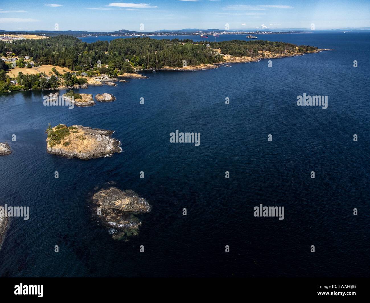 Southern tip of Vancouver island overlooking the Pacific Northwest and ... Southern tip of Vancouver island overlooking the Pacific Northwest and ...