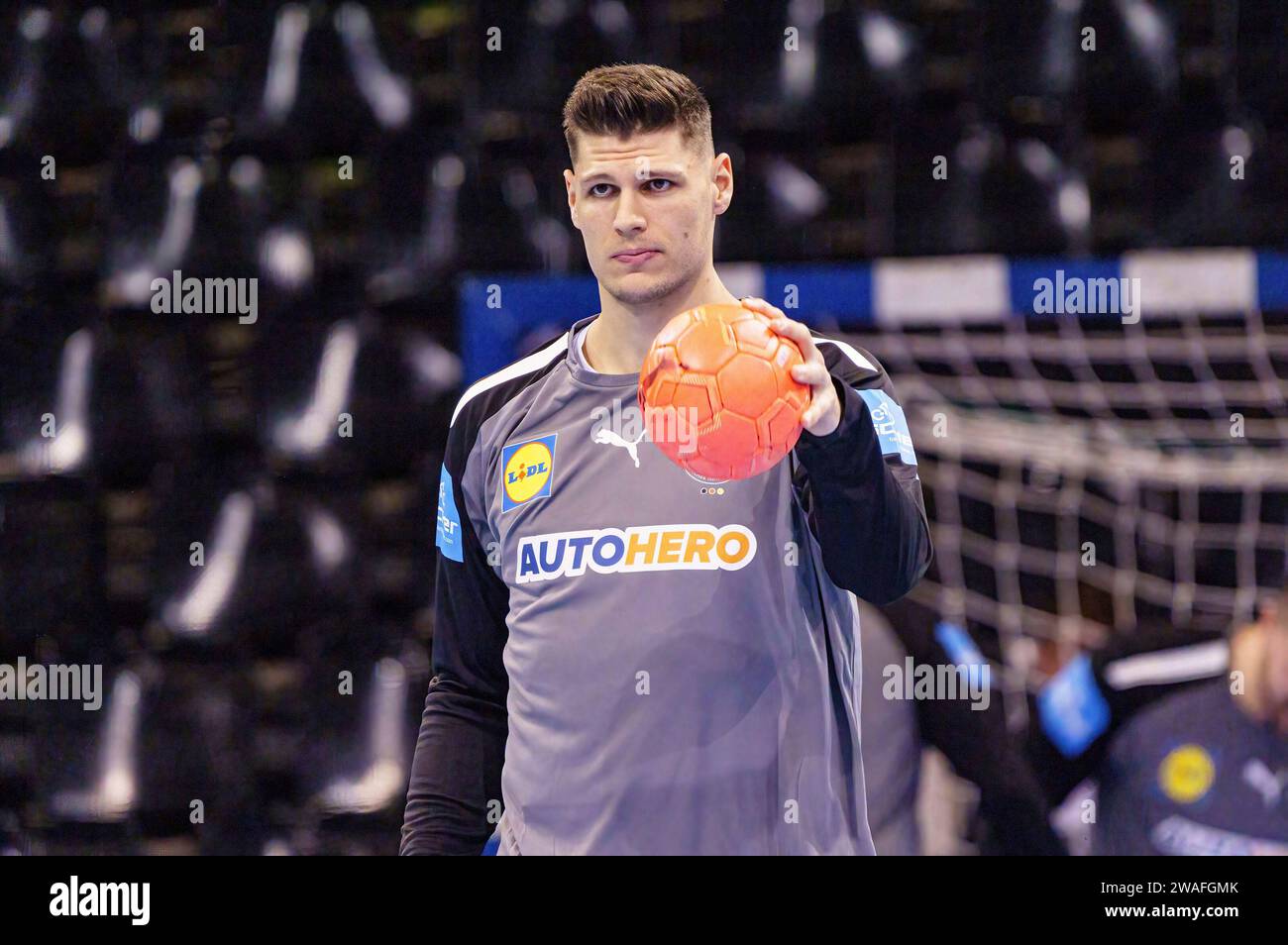 Flensburg, Deutschland. 04th Jan, 2024. Sebastian Heymann (Deutschland ...