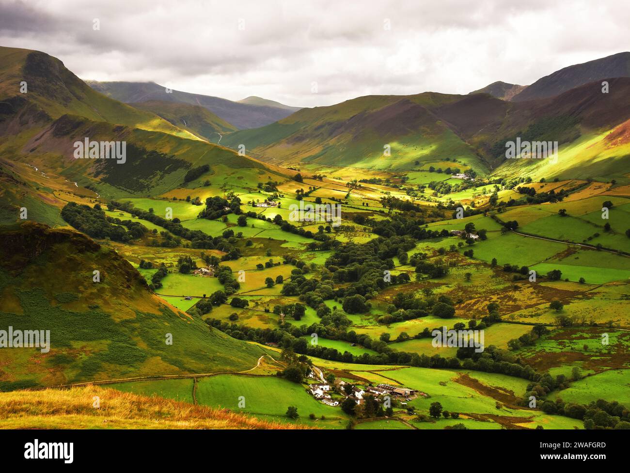 Lake District Landscape, England Stock Photo - Alamy