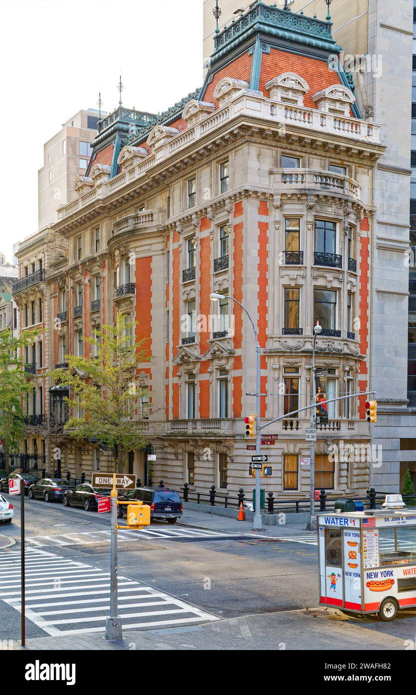 Benjamin N. Duke House, a mansard-roofed, brick-and-stone mansion, is a ...