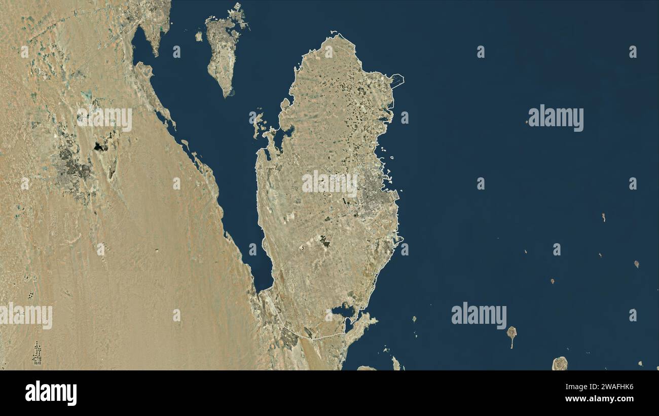 Qatar Atlas Qatar Map And Satellite Image