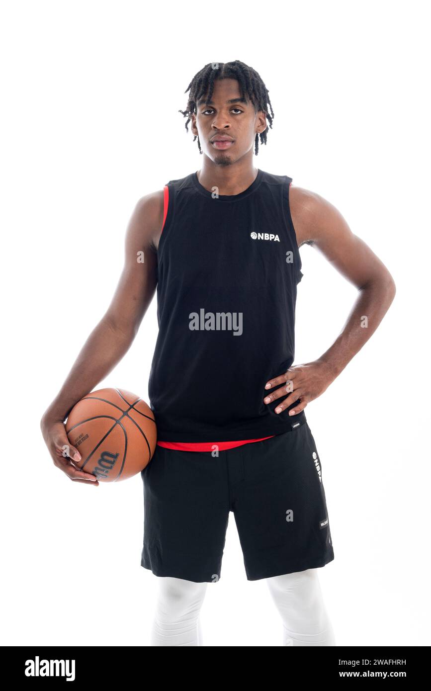 Josh Christopher poses for a portrait on September 26, 2022 in Houston ...