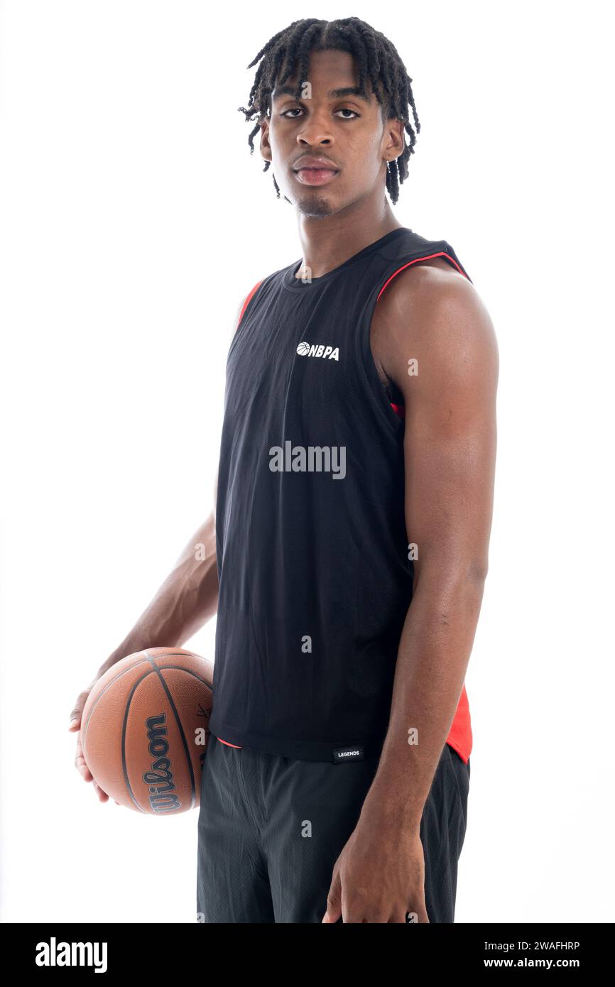 Josh Christopher poses for a portrait on September 26, 2022 in Houston ...