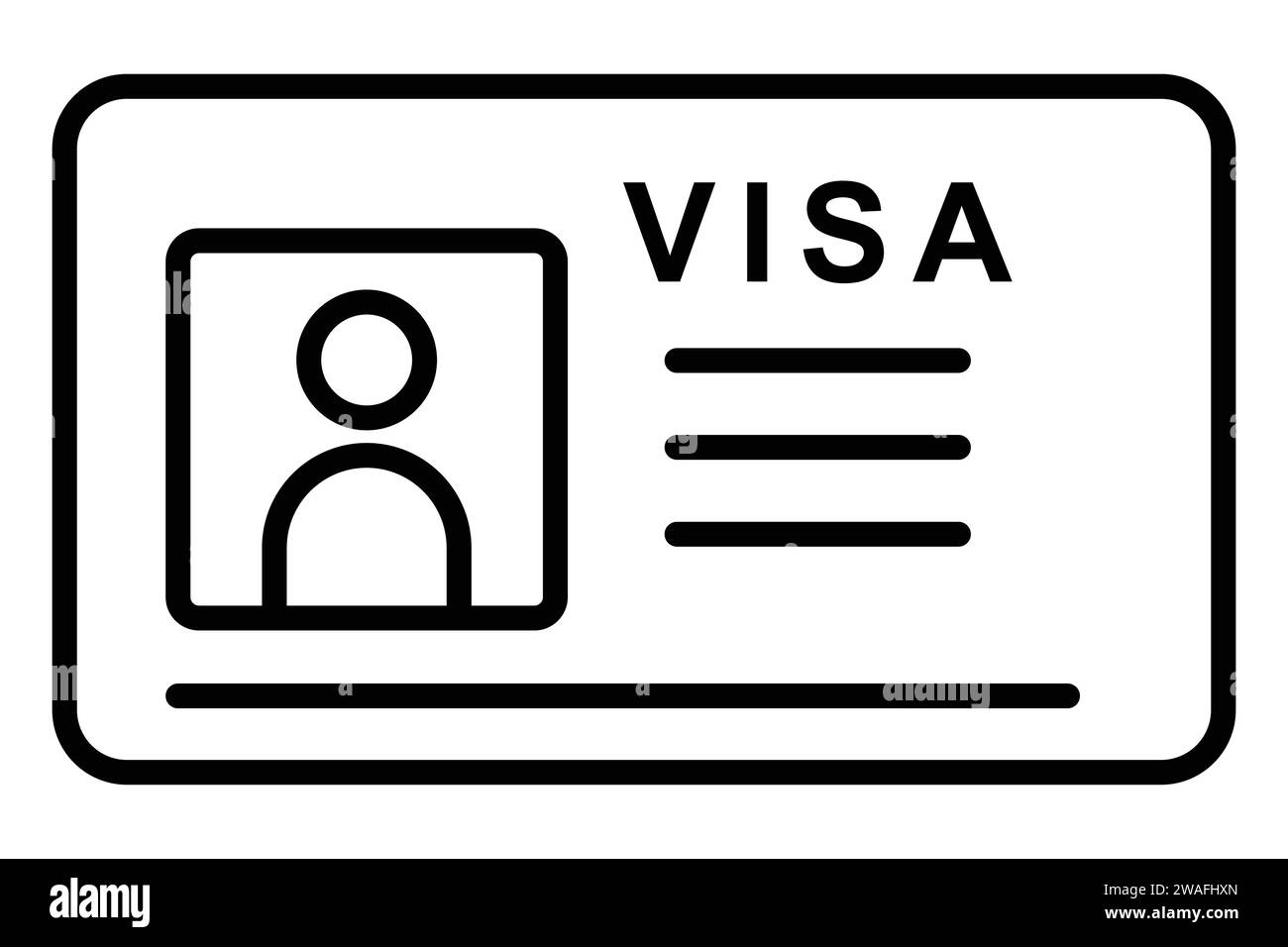 Visa international Black and White Stock Photos & Images - Alamy