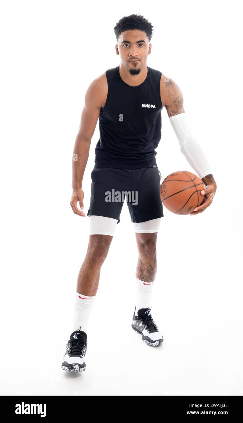 KJ Martin poses for a portrait on September 26, 2022 in Houston, Texas ...