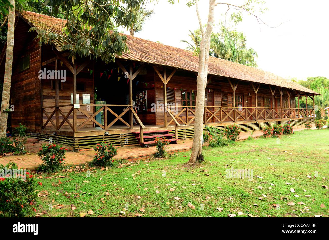 Rural school near Manaus. Amazon, Brazil Stock Photo - Alamy