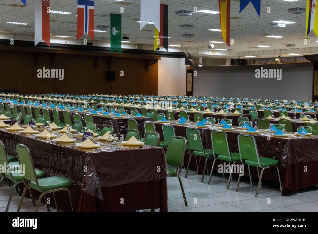 Kaohsiung, Taiwan - October 06, 2023 : Fo Guang Shan Temple Dining Area ...