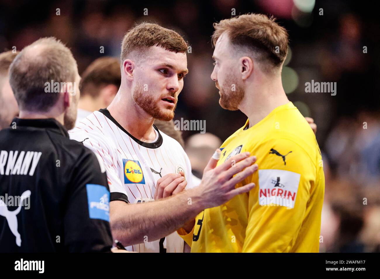 Flensburg, Germany. 04th Jan, 2024. Handball: International match ...