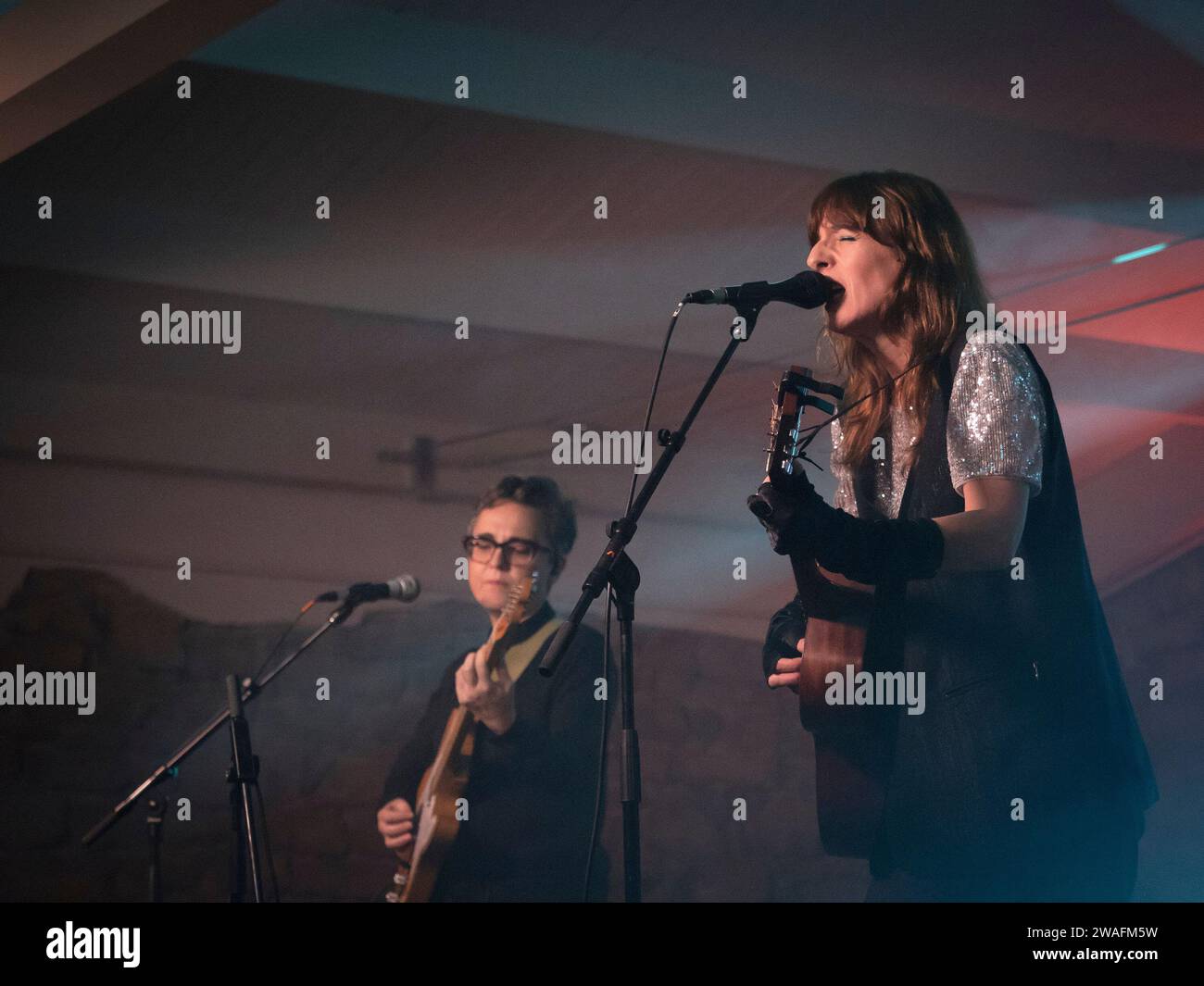 The singer Tulsa during a performance at the Vermú Torero of the Actual ...