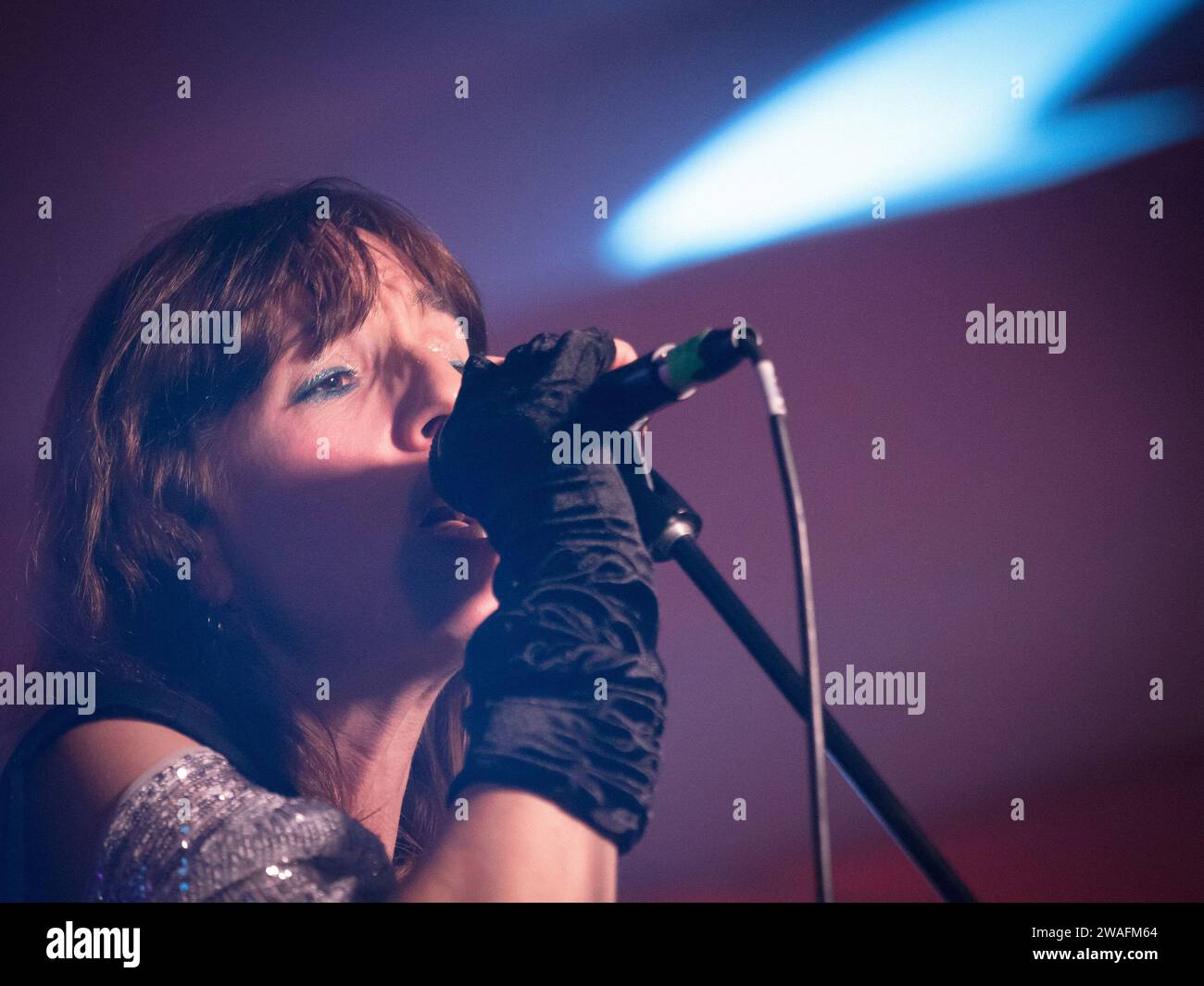 The singer Tulsa during a performance at the Vermú Torero of the Actual ...