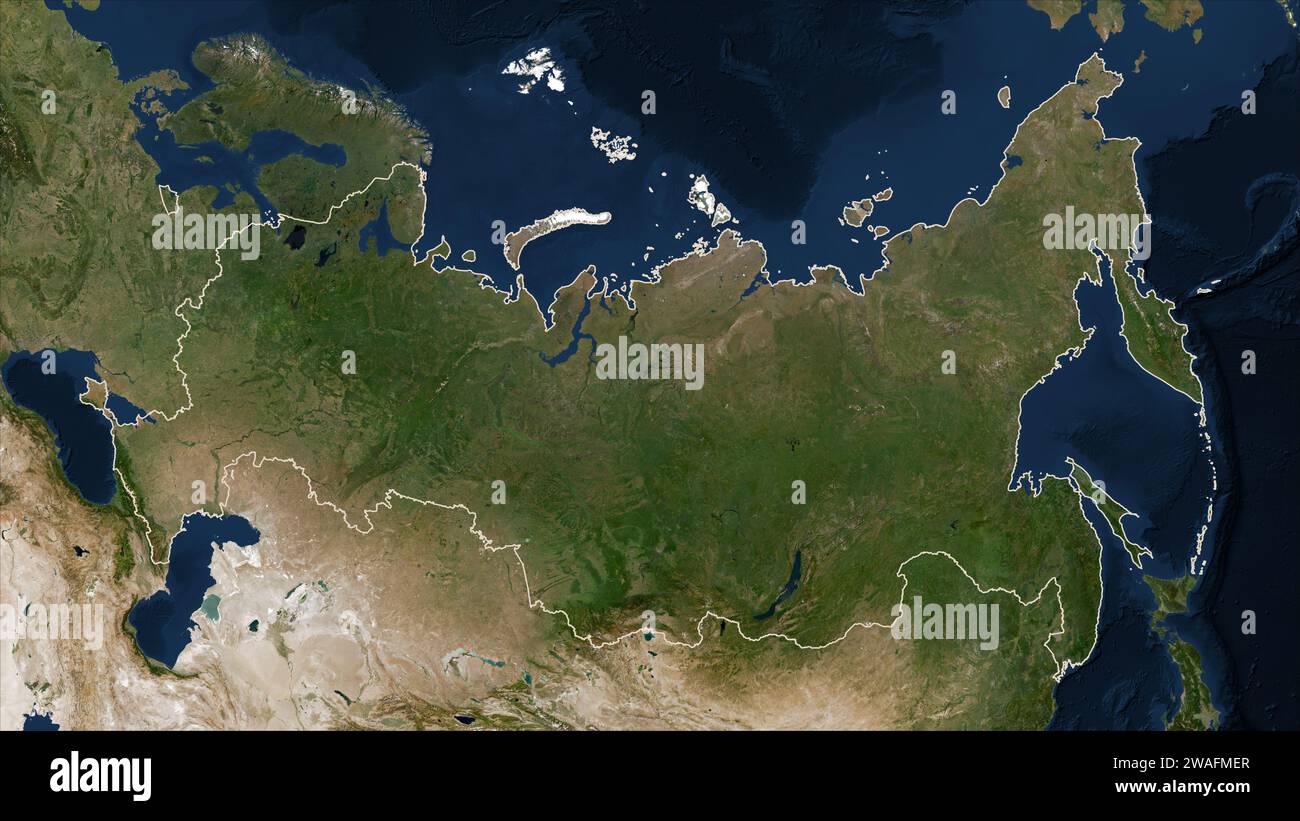 Russia Map And Russia Satellite Image General Maps And Atlases Of