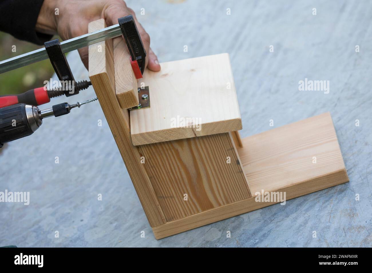 Futterhäuschen für Eichhörnchen selber bauen, Futterhaus, Futterkasten ...