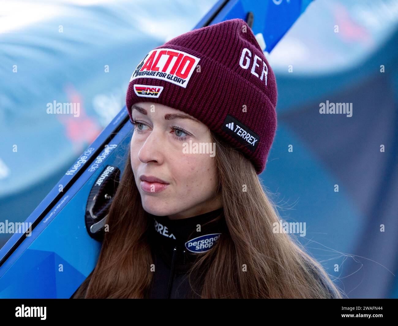 Juliane Seyfarth (Deutschland), AUT, FIS Viessmsann Skisprung Weltcup ...