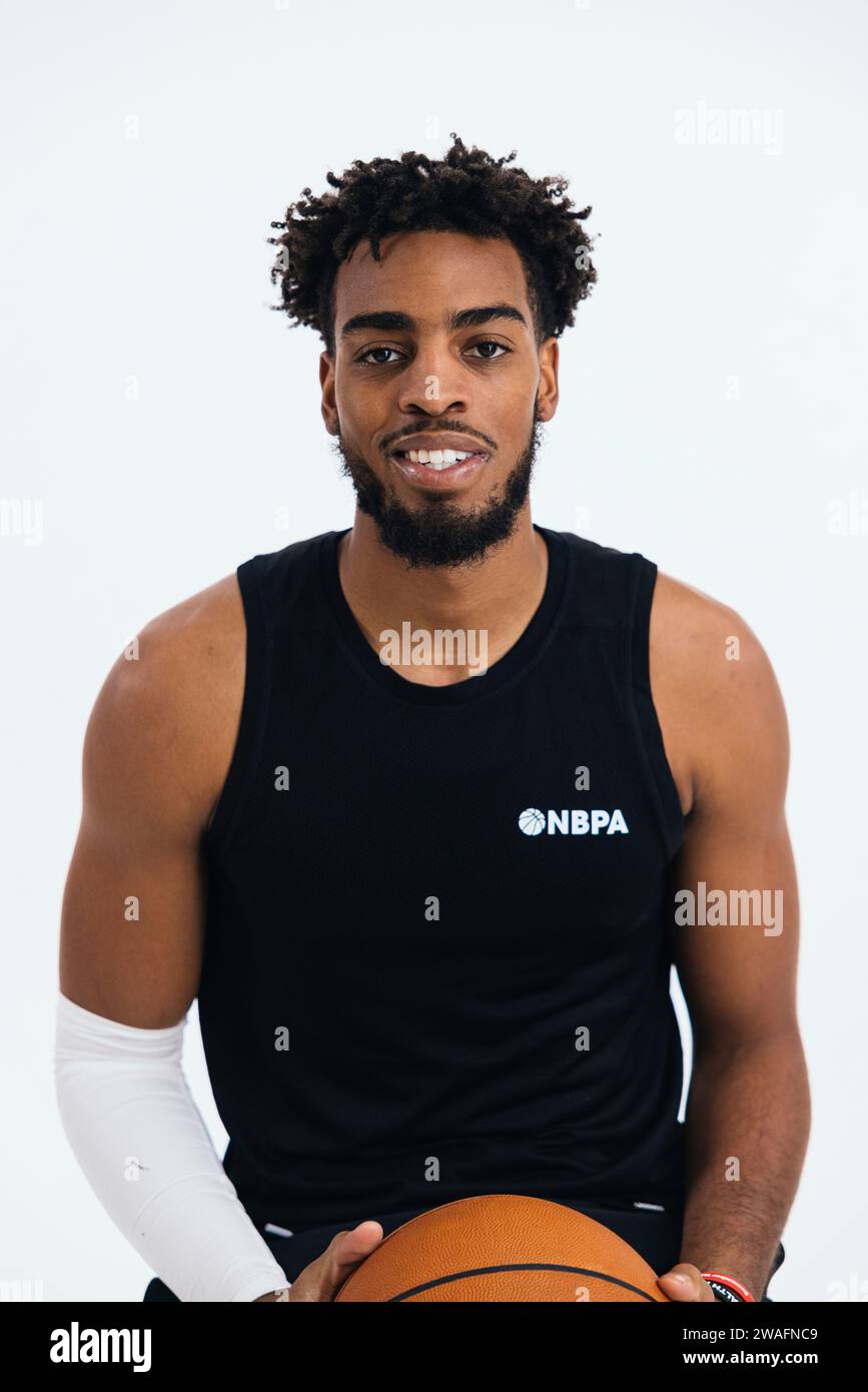 Troy Brown poses for a portrait on September 26, 2022 in Los Angeles ...