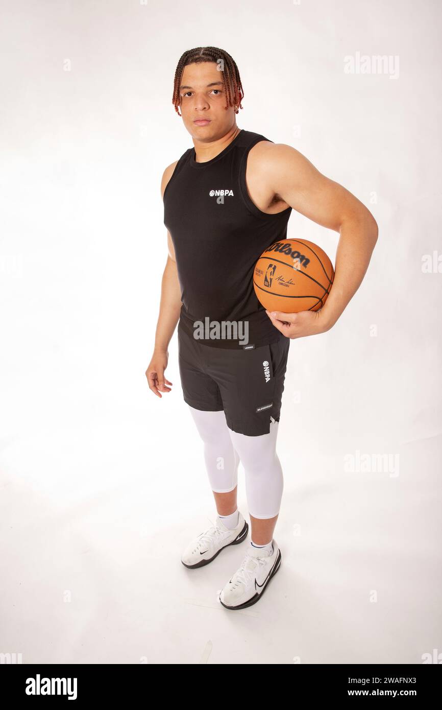 Kenneth Lofton Jr. poses for a portrait on September 26, 2022 in ...