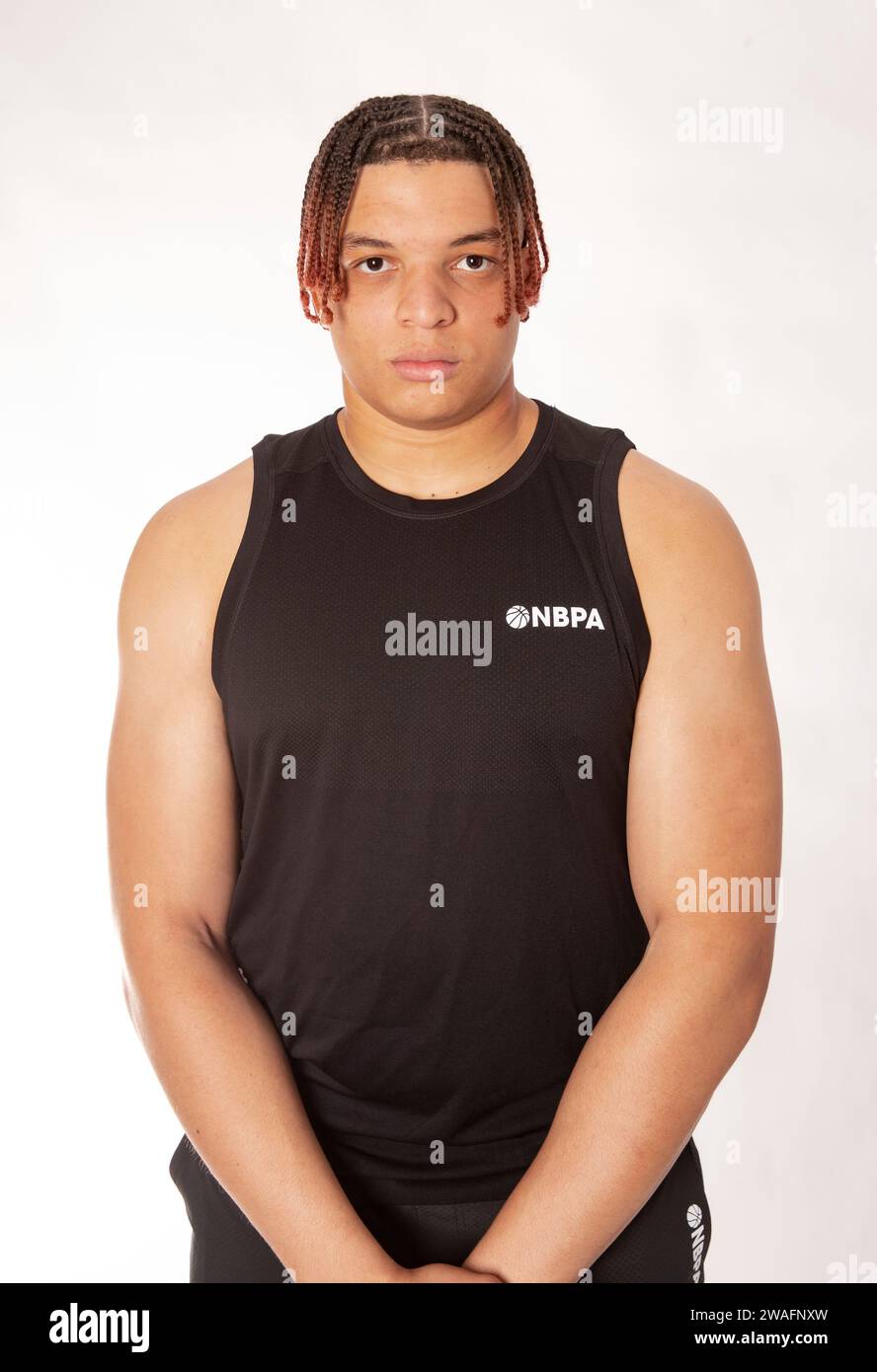 Kenneth Lofton Jr. poses for a portrait on September 26, 2022 in ...