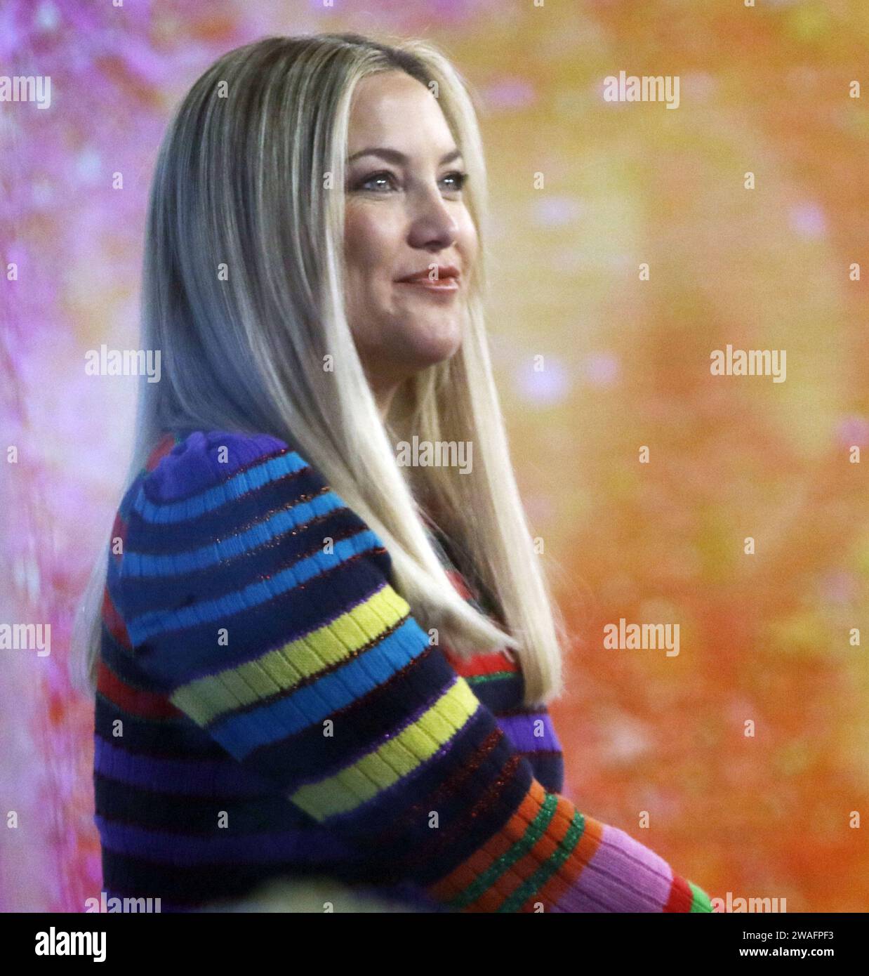 January 04, 2024 Kate Hudson on Today Show in New York. January 04 ...