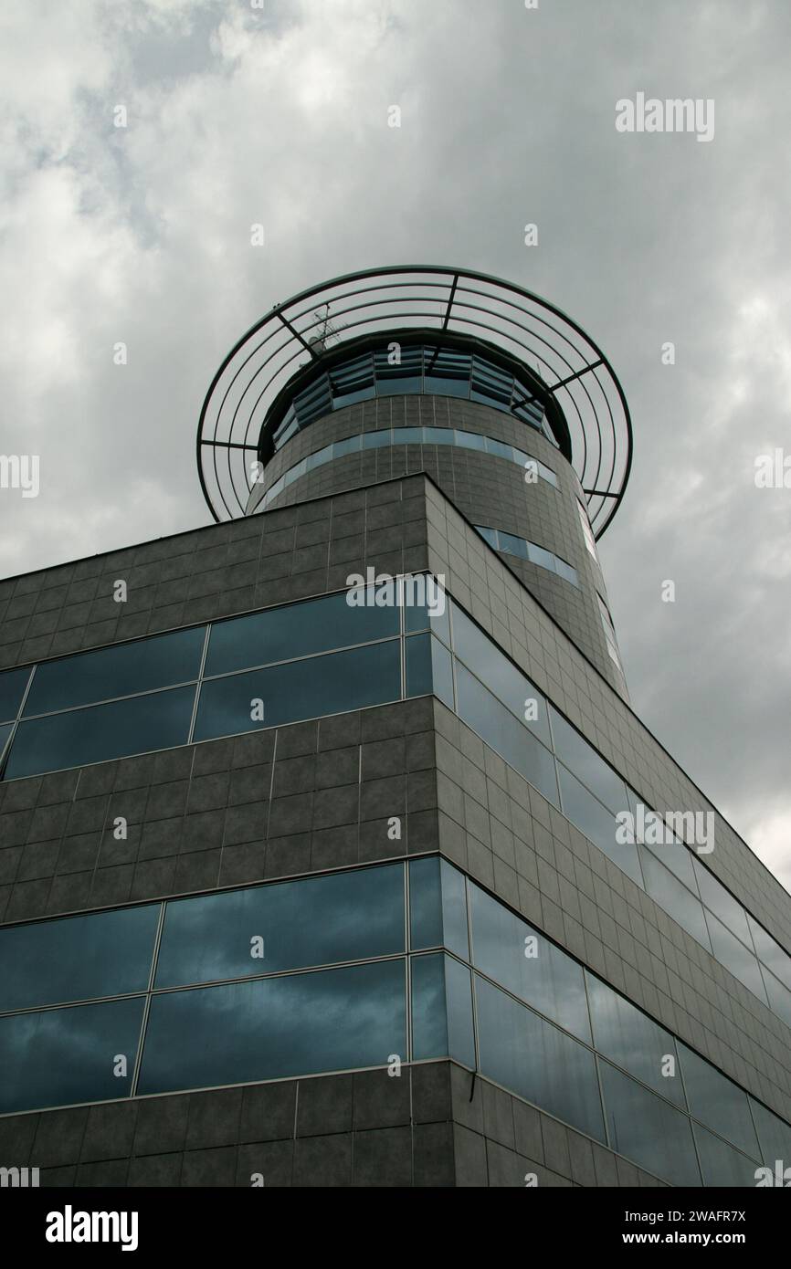 Air traffic control tower Stock Photo - Alamy