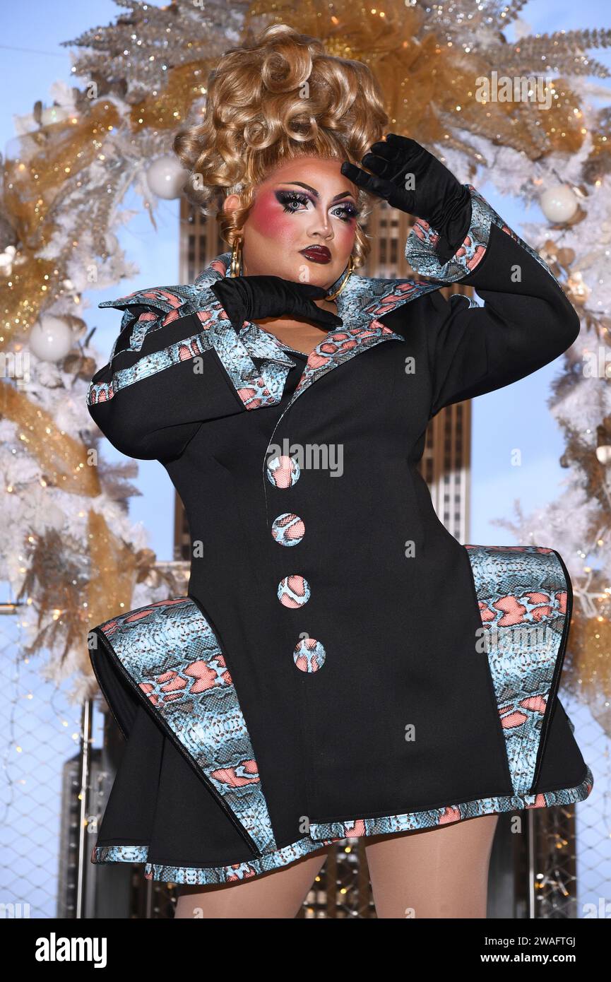 New York, USA. 04th Jan, 2024. Geneva Karr, RuPaul's 'Drag Race' Season ...