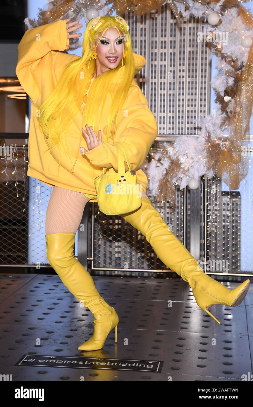 New York, USA. 04th Jan, 2024. 'Nymphia Wind', RuPaul's 'Drag Race ...