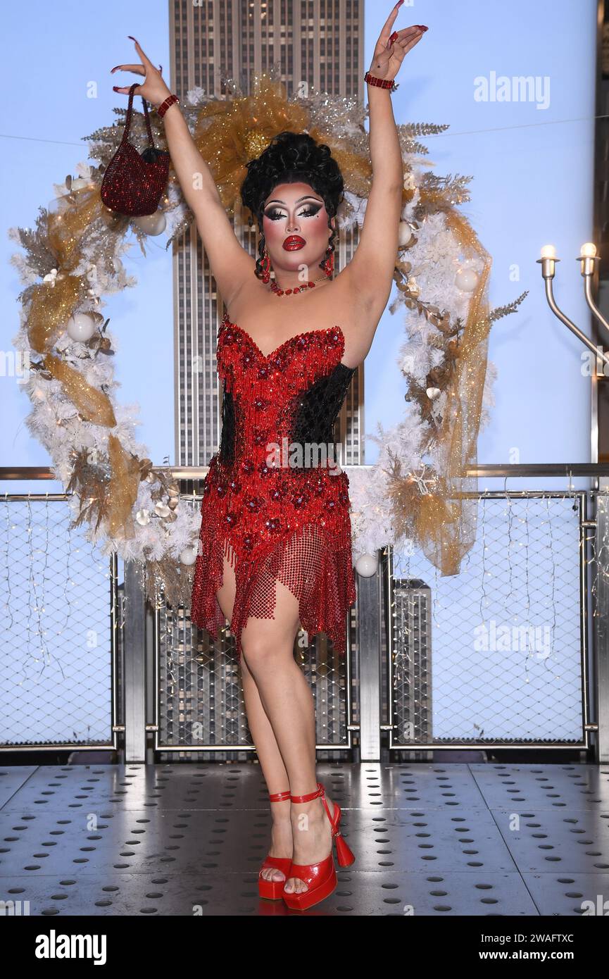 New York, USA. 04th Jan, 2024. Morphine Love Dion, RuPaul's 'Drag Race ...