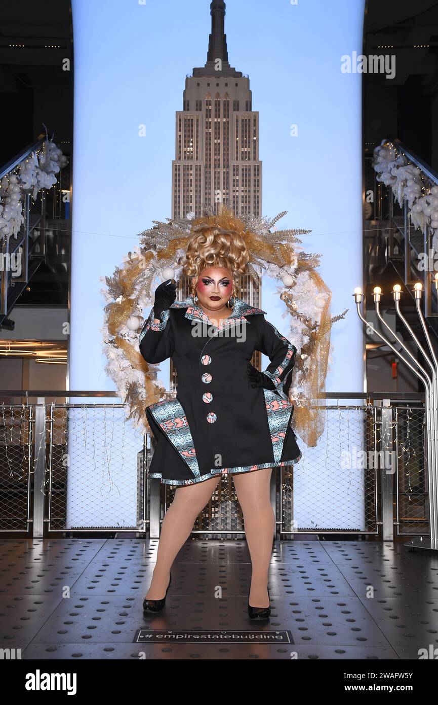 New York, USA. 04th Jan, 2024. Geneva Karr, RuPaul's 'Drag Race' Season ...