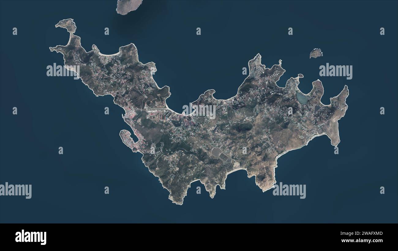 Map of saint barthelemy hi-res stock photography and images - Alamy