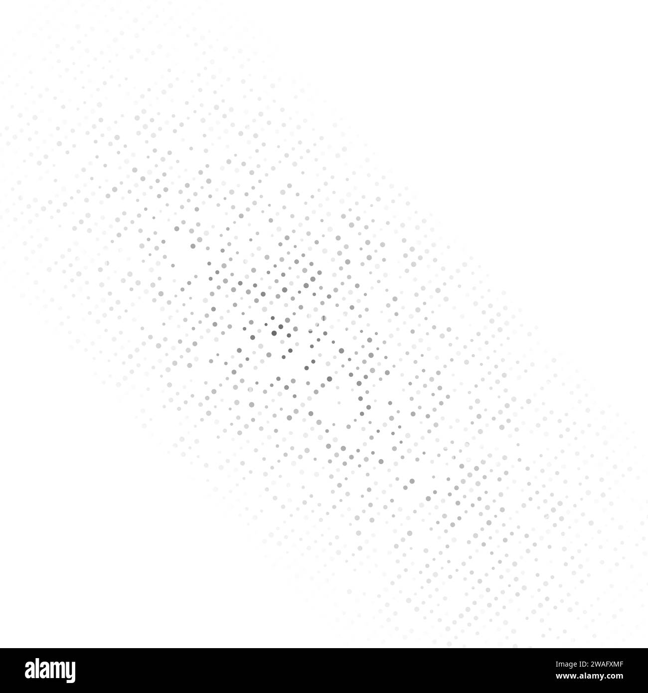 Abstract light background with dots of different sizes. Template for ...