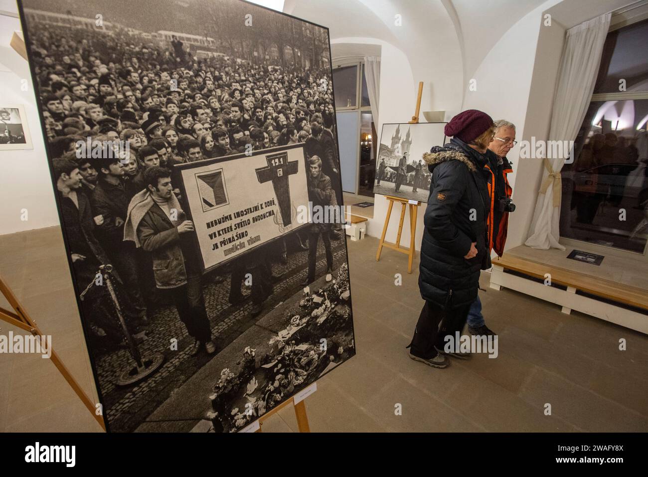 Kutna Hora, Czech Republic. 04th Jan, 2024. The exhibition of ...