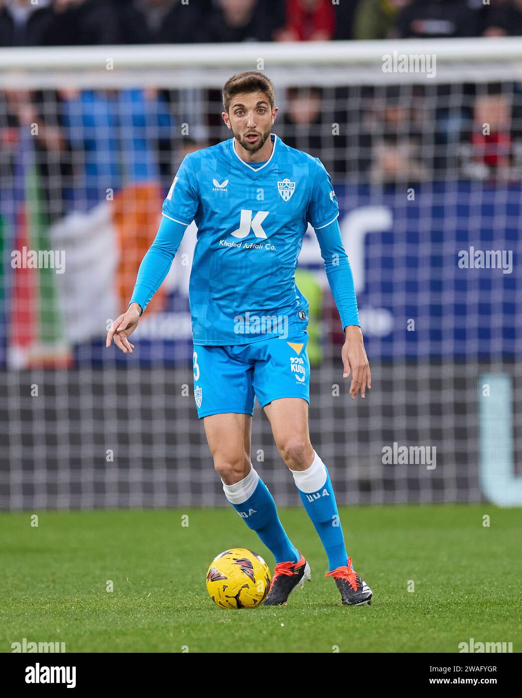 Edgar Gonzalez of UD Almeria in action during the LaLiga EA Sports ...