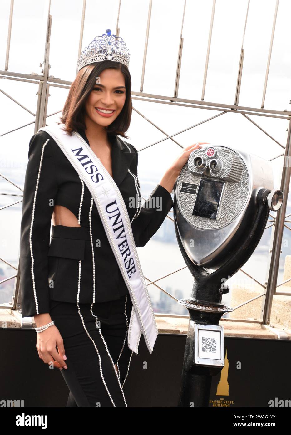 New York, NY, USA. 4th Jan, 2024. 72nd Miss Universe winner, Sheynnis ...