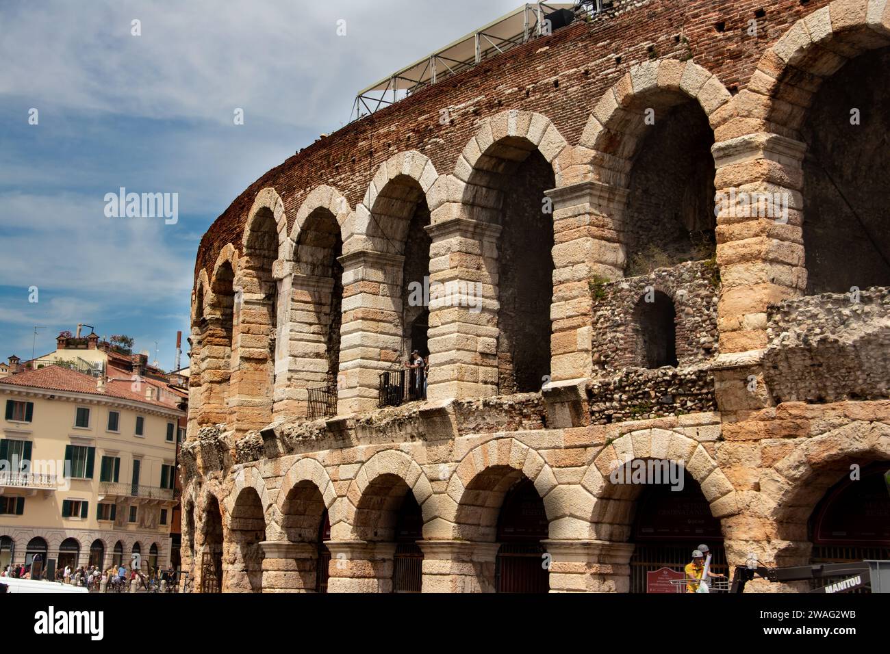 Streets of Verona (Veneto) city in Italy, lots of heritage and ...