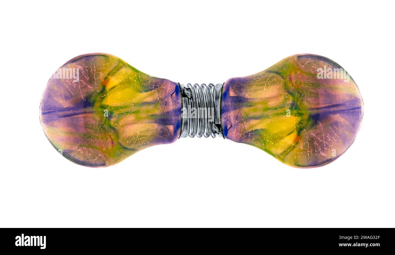 incandescent light bulb burned out Stock Photo - Alamy