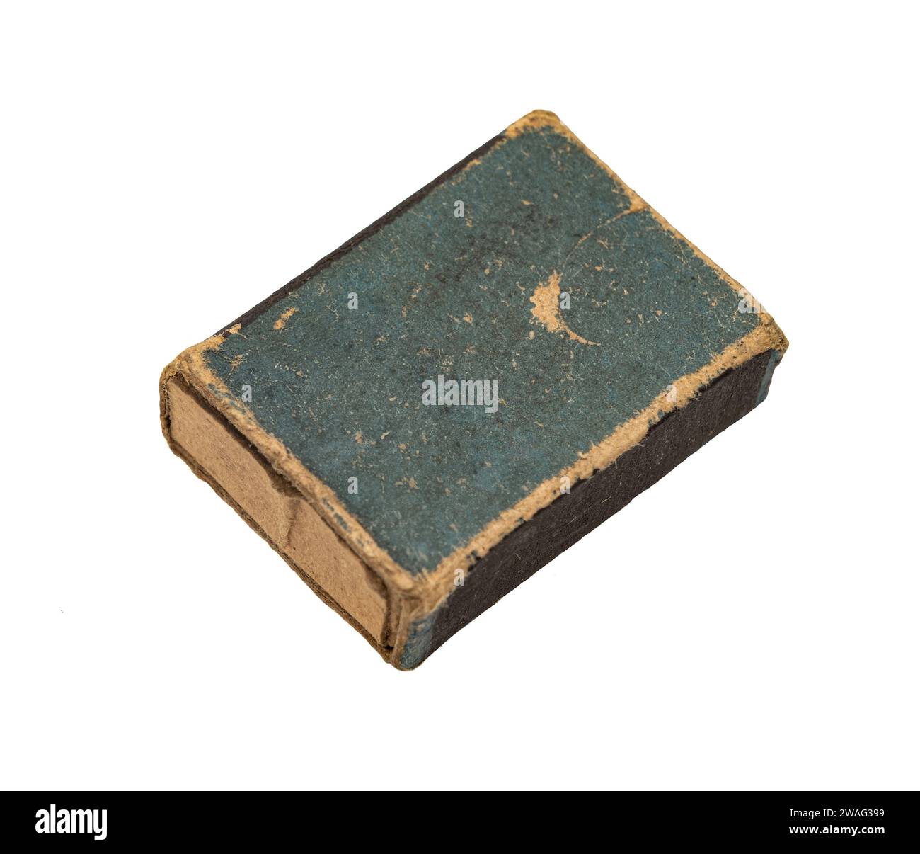 old matchbox on white background Stock Photo - Alamy
