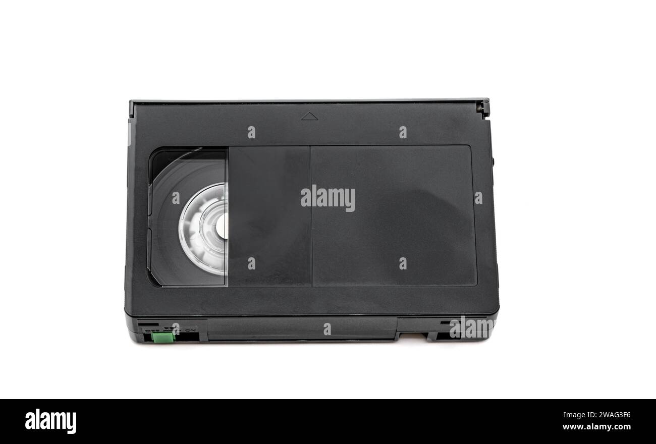 Videocassette format Cut Out Stock Images & Pictures - Alamy
