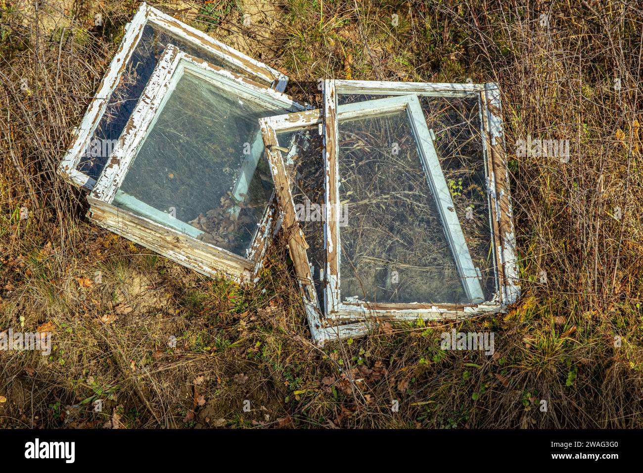 Beaten down grass hi-res stock photography and images - Alamy