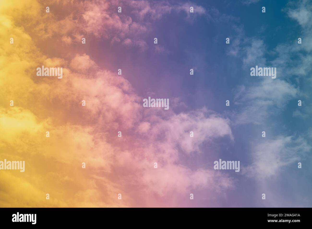 sky and clouds with gradient filter Stock Photo - Alamy