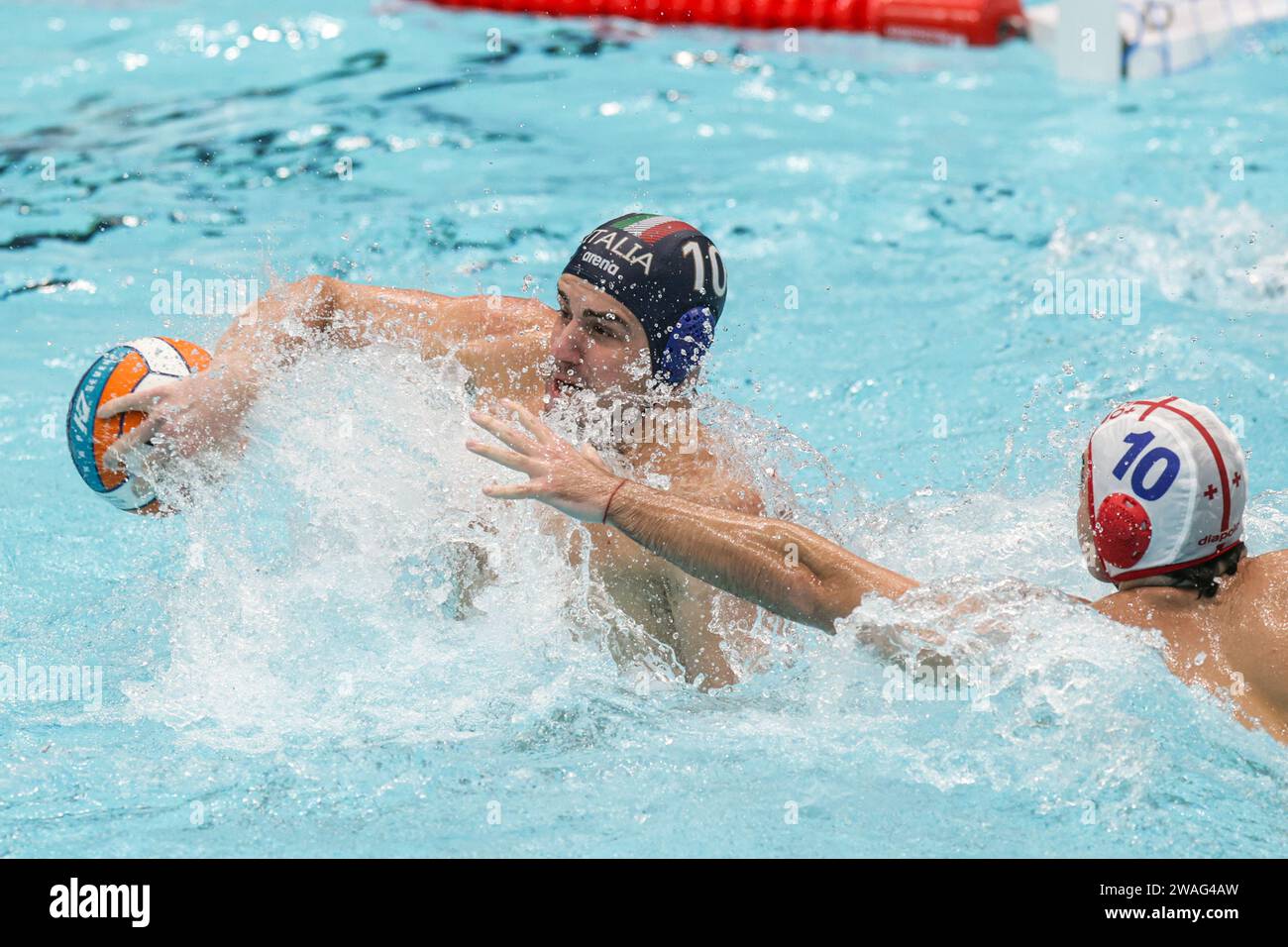 Zagreb, Croatia. 04th Jan, 2024. ZAGREB, CROATIA - JANUARY 4: Lorenzo ...