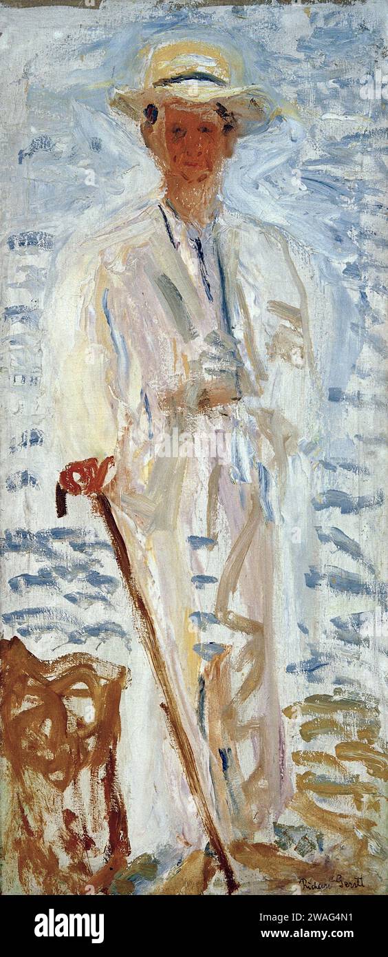 Alexander von Zemlinsky. Portrait of the Austrian composer, conductor ...