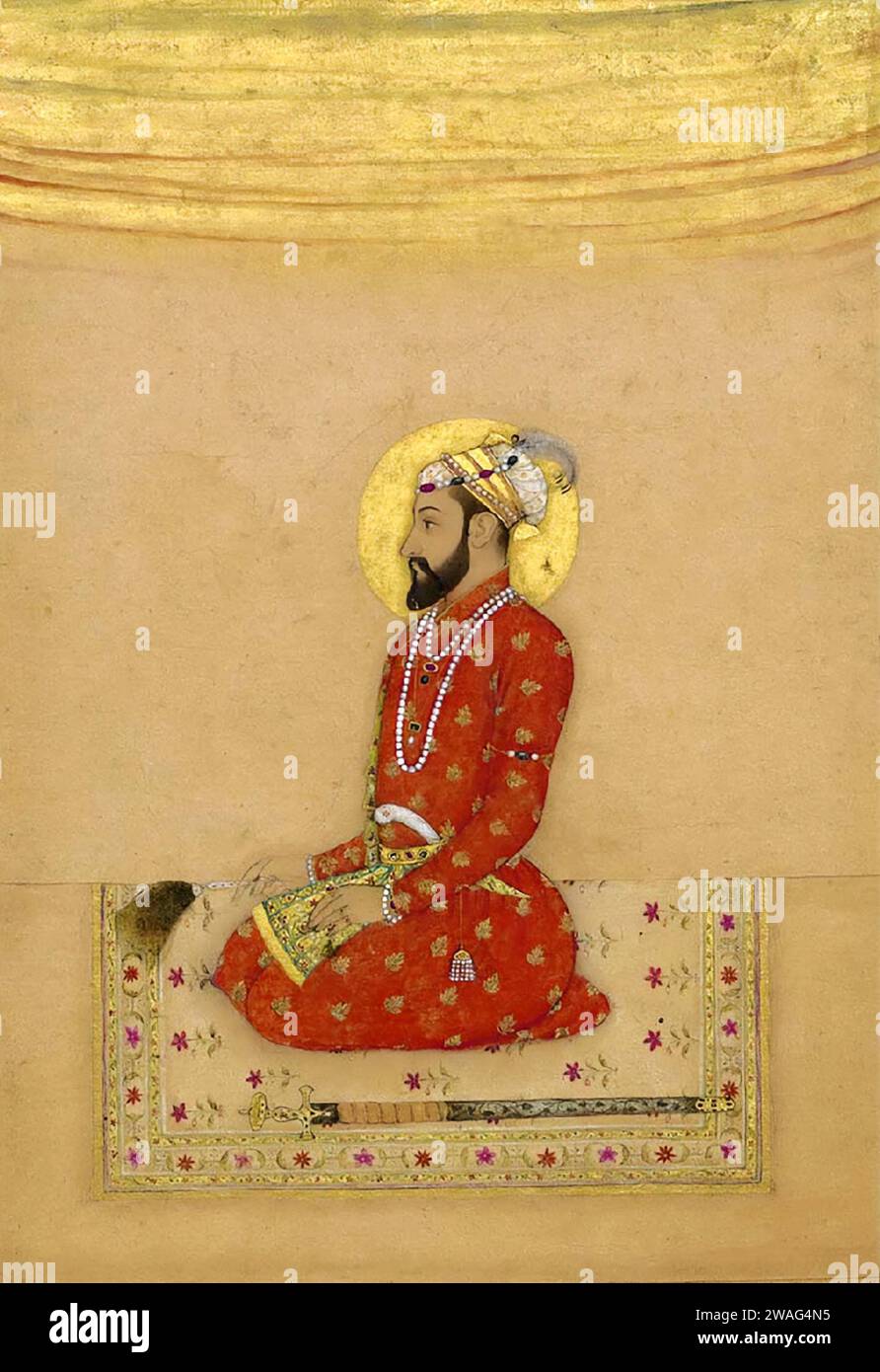 Mughal emperor 17th century hi-res stock photography and images - Alamy